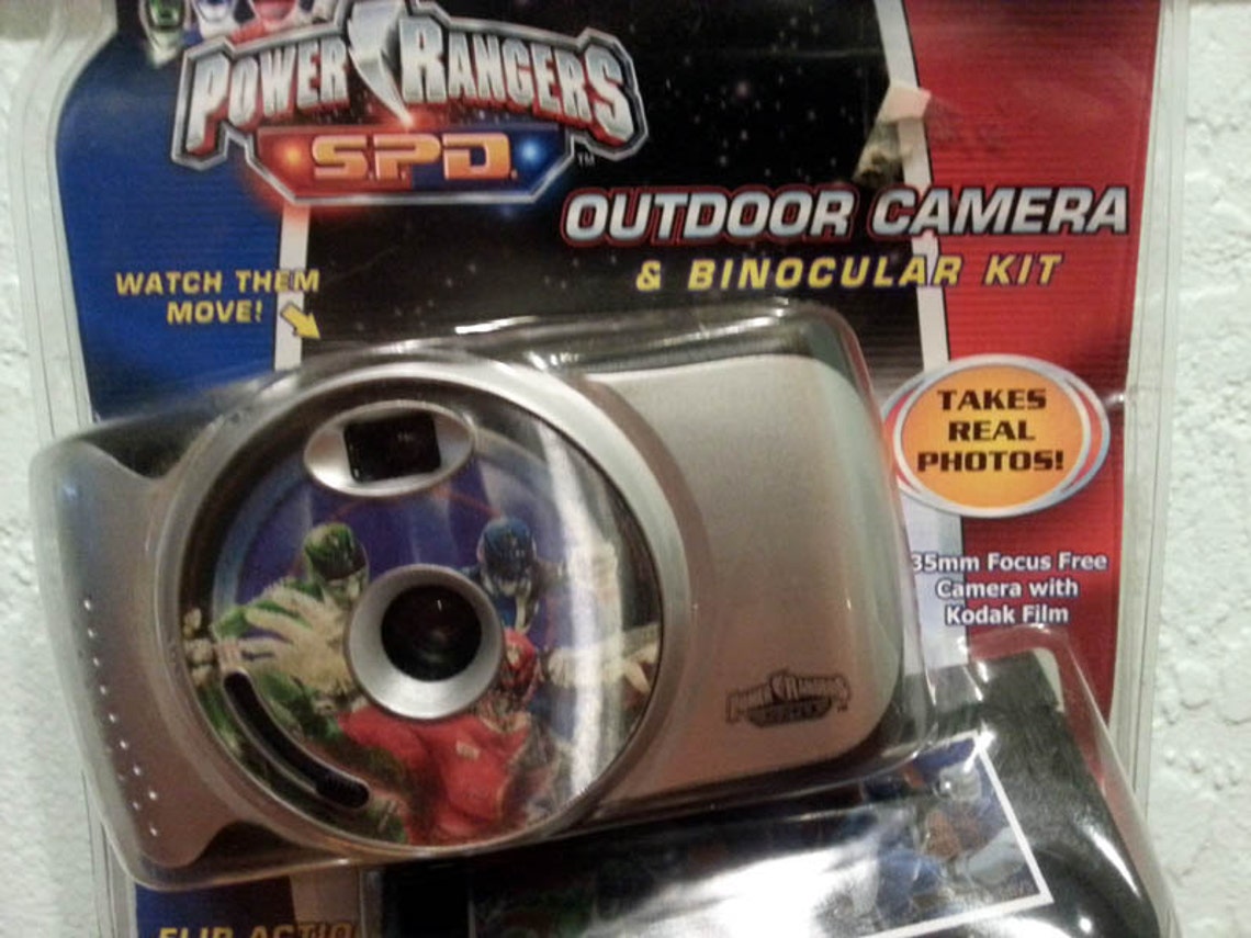Power Rangers 35mm Film Camera Kit - Etsy