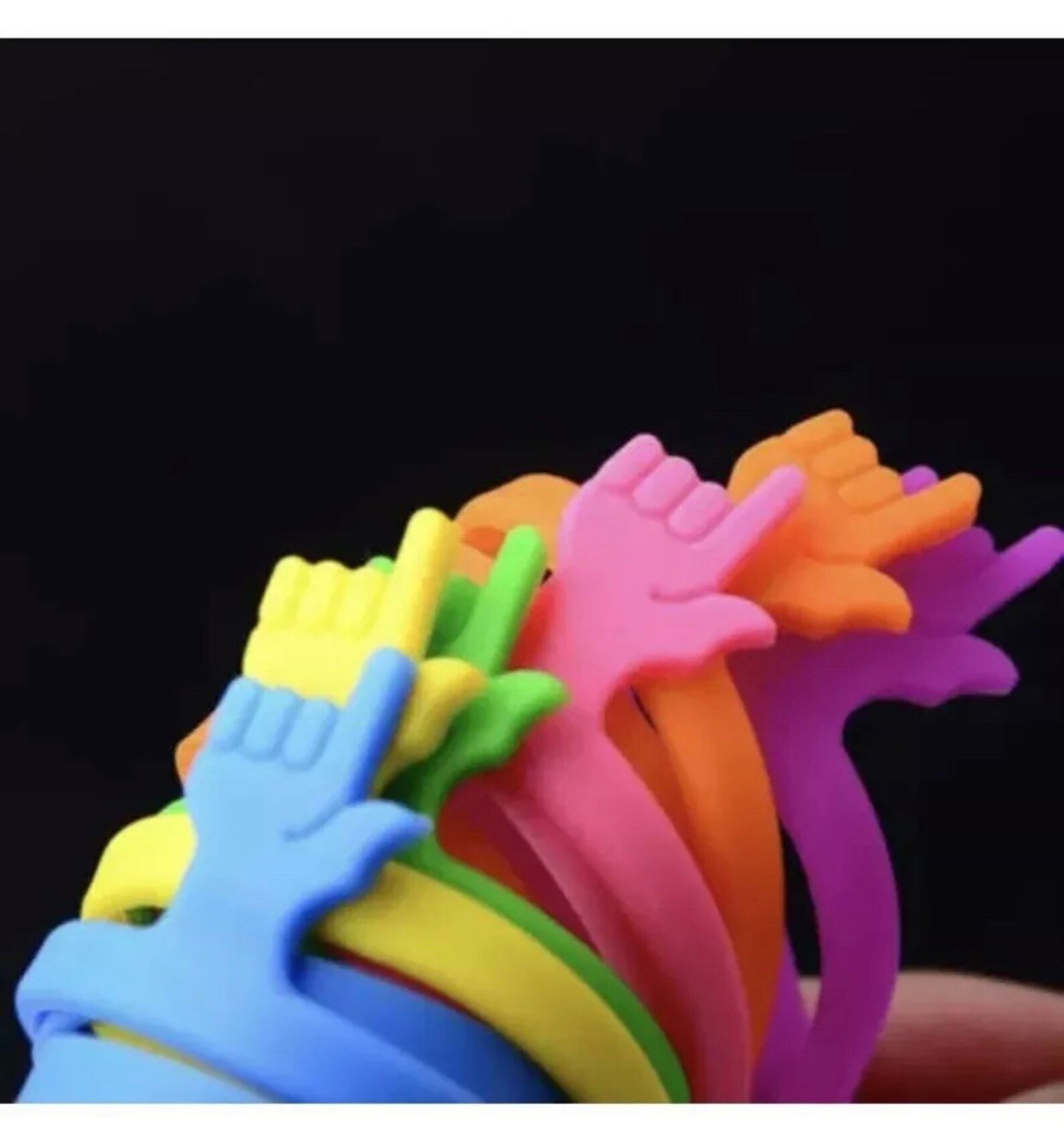 Finger Pointing Bookmark Elastic Silicone Stationery Books | Etsy