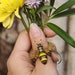 Honey Bee Ring, Enamel Ring, Bee Ring,, Enamel Jewelry. - Etsy