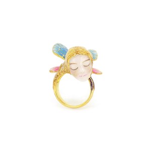 Fairy Ring , Fairy Jewelry, Fairy Tales, Enamel Jewelry, Handmade ...
