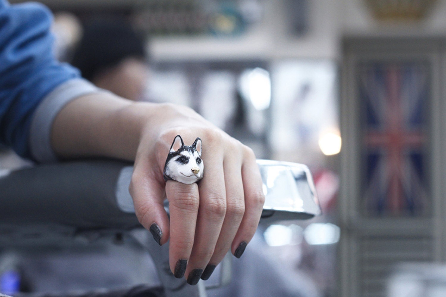 Storm Husky Ring - Etsy