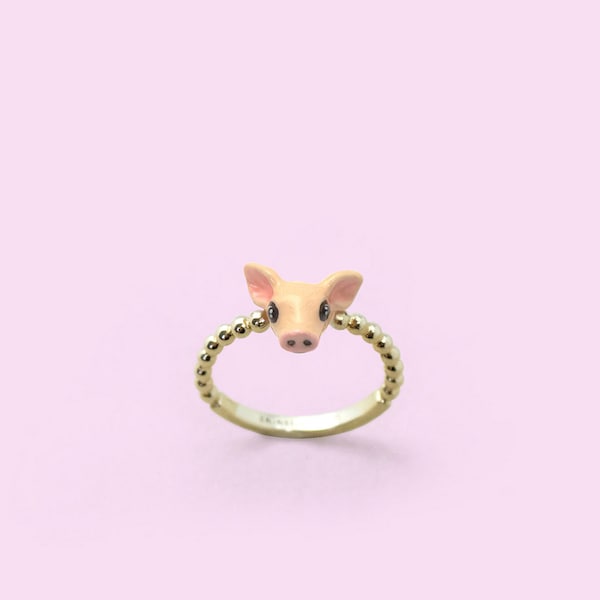 Pig Ring - Etsy