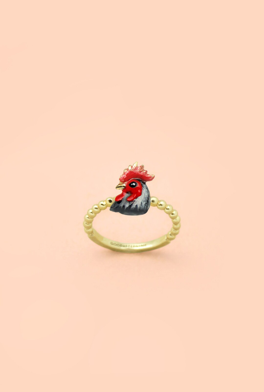 Rooster Ring - Chinese Zodiac Animals. Sign - Zign Collection , Year of ...