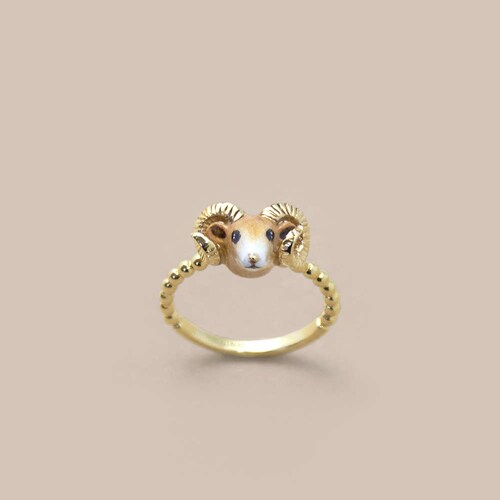 Rat Ring Chinese Zodiac Animals. Sign Zign Collection - Etsy
