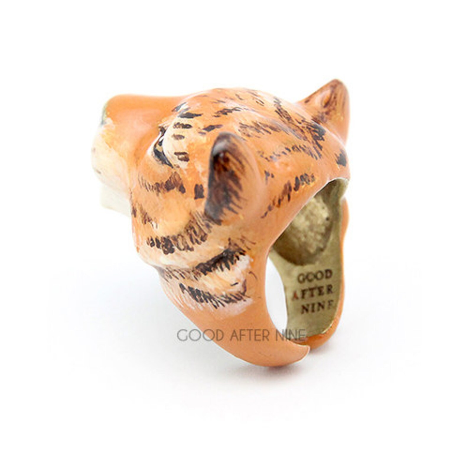 Bengal Ring Statement Ring Animal Ring | Etsy