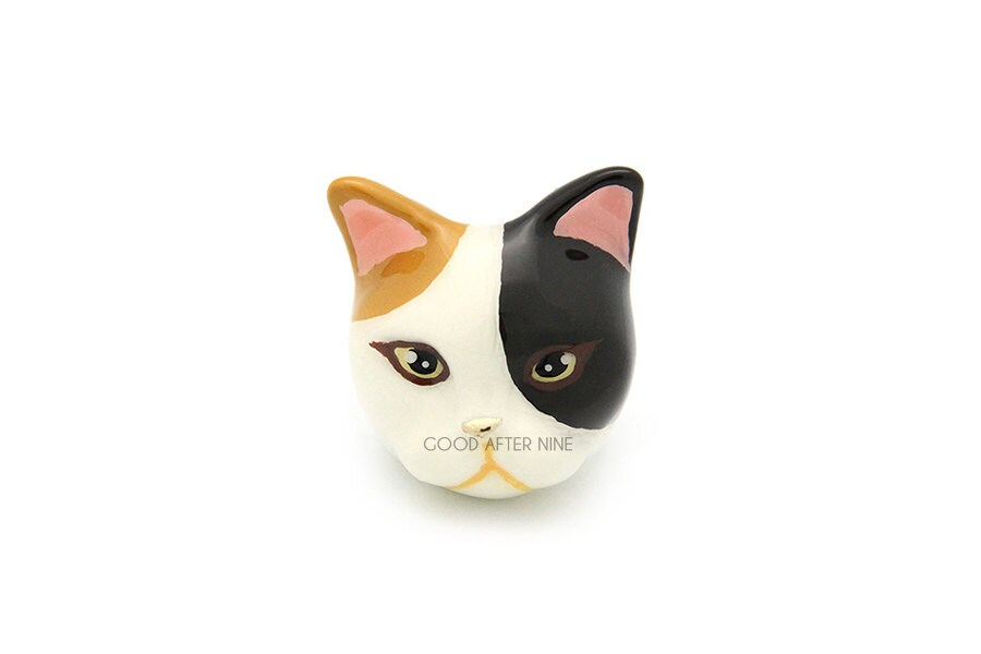 Calico Cat Ring | Etsy