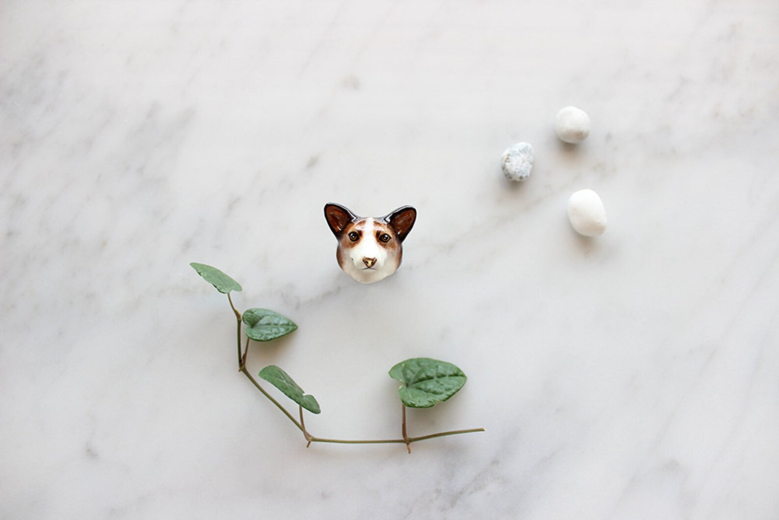 Mocca Corgi Dog Ring - Etsy