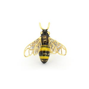 Honey Bee Ring, Enamel Ring, Bee Ring,, Enamel Jewelry. - Etsy