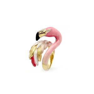 Flamingo Ring - Etsy