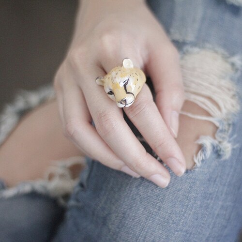 Cheetah Ring - Etsy