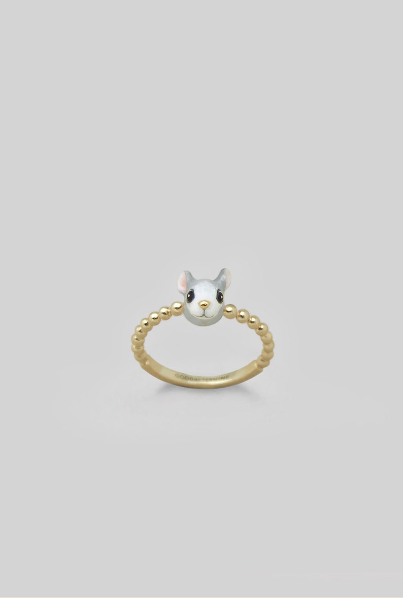 Rat Ring Chinese Zodiac Animals. Sign Zign Collection - Etsy