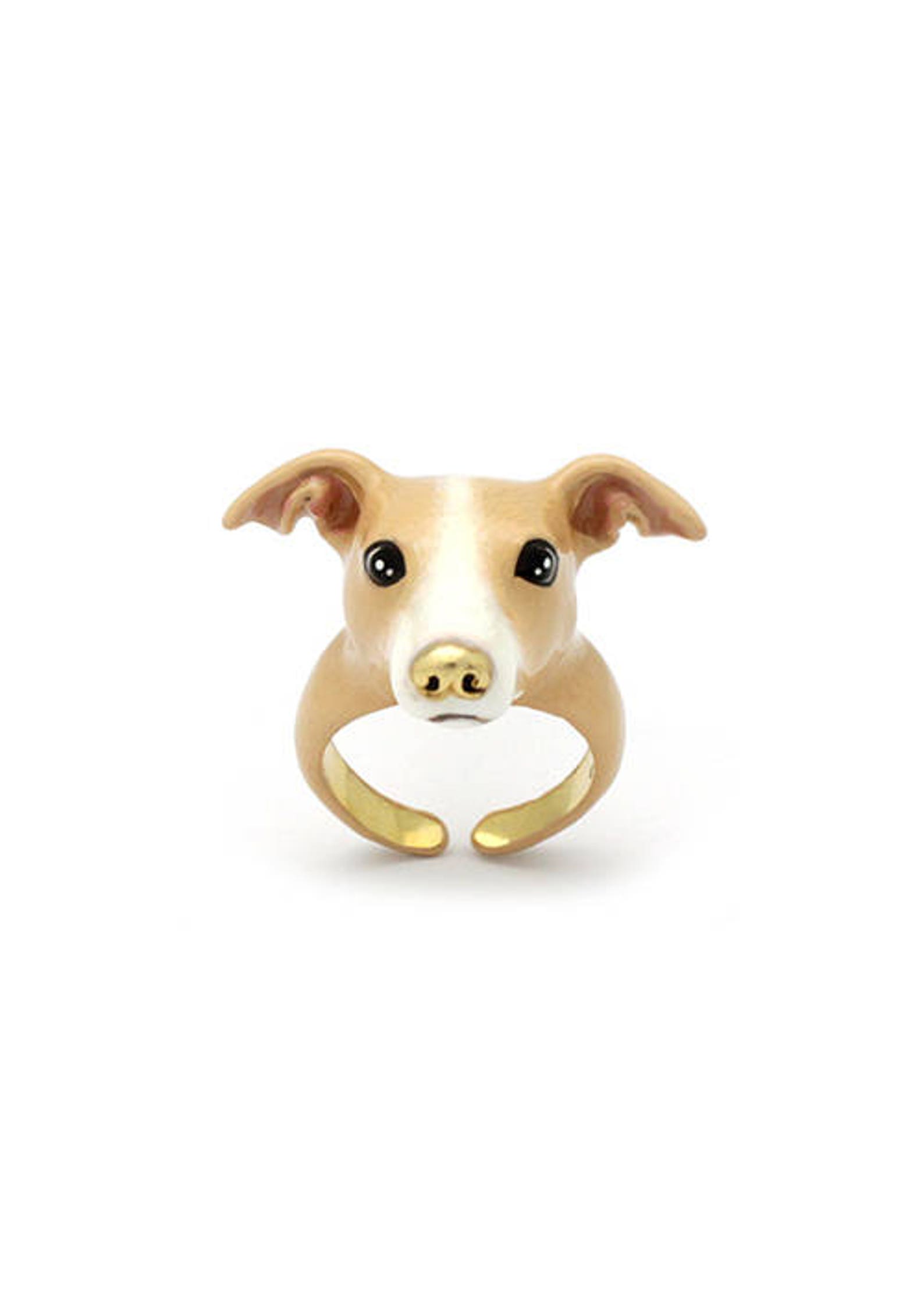 Onetwo Italian Greyhound Ring Fawn Iggy Italian Greyhound | Etsy