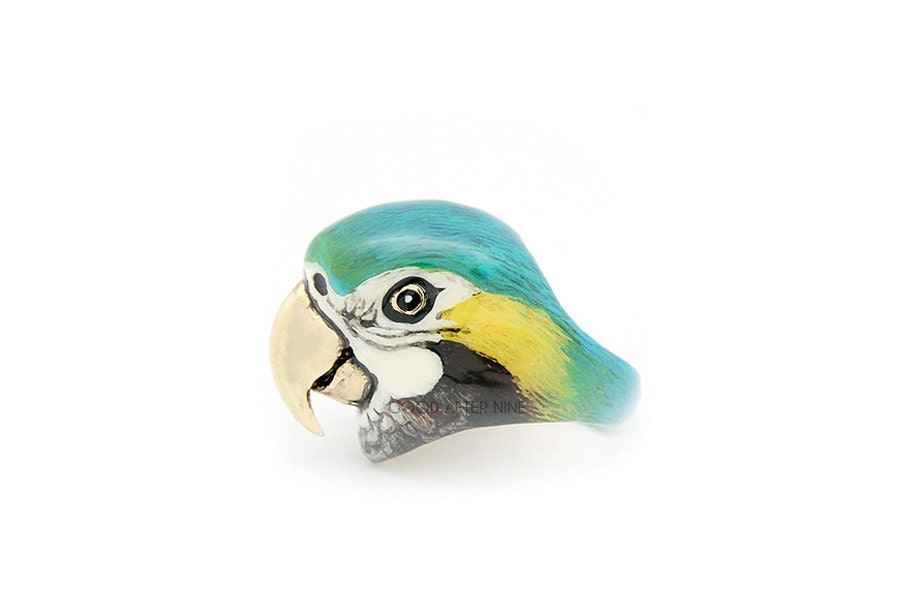 Arara Macaw Ring - Etsy