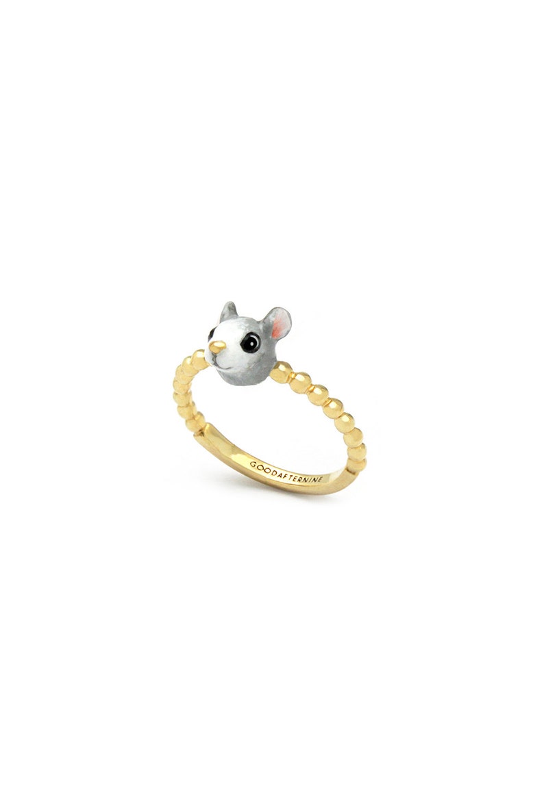 Rat Ring - Chinese Zodiac Animals. Sign - Zign Collection - Etsy
