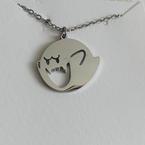 Boo Ghost Keychain Nintendo Mario & Luigi Inspired - Etsy