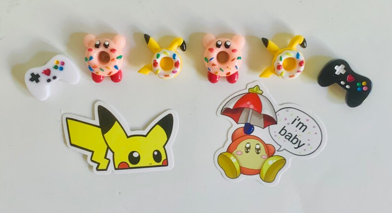 Kirby Pikachu Fridge Magnets - Etsy