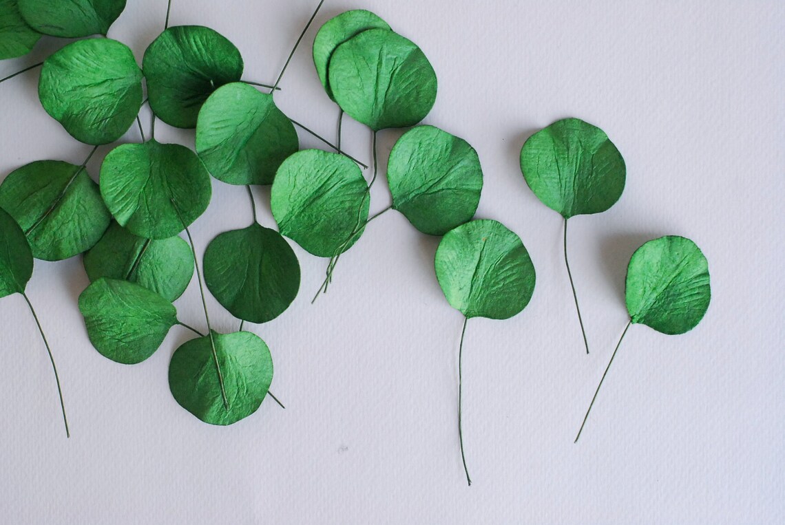 PAPER LEAVES leaves DIY wedding supplies gift handmade | Etsy