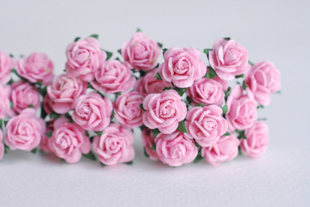 Onsale**paper Flower, Small Roses DIY Gift Decoration Supplies ...