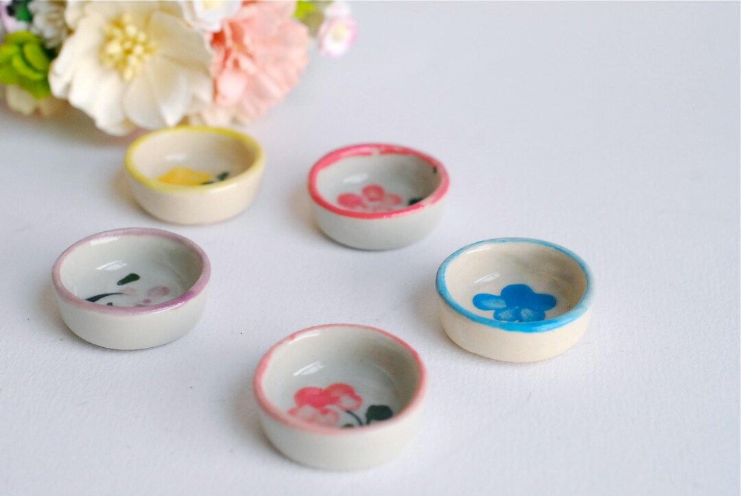 Miniature Ceramics Supplies, Micro, Mini Ceramics Bowl 5 Pcs. With ...