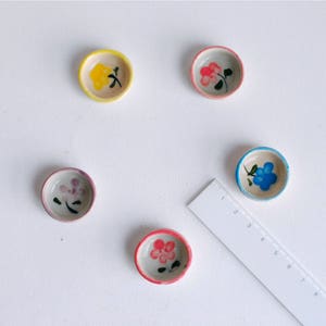Miniature Ceramics Supplies, Micro, Mini Ceramics Bowl 5 Pcs. With ...