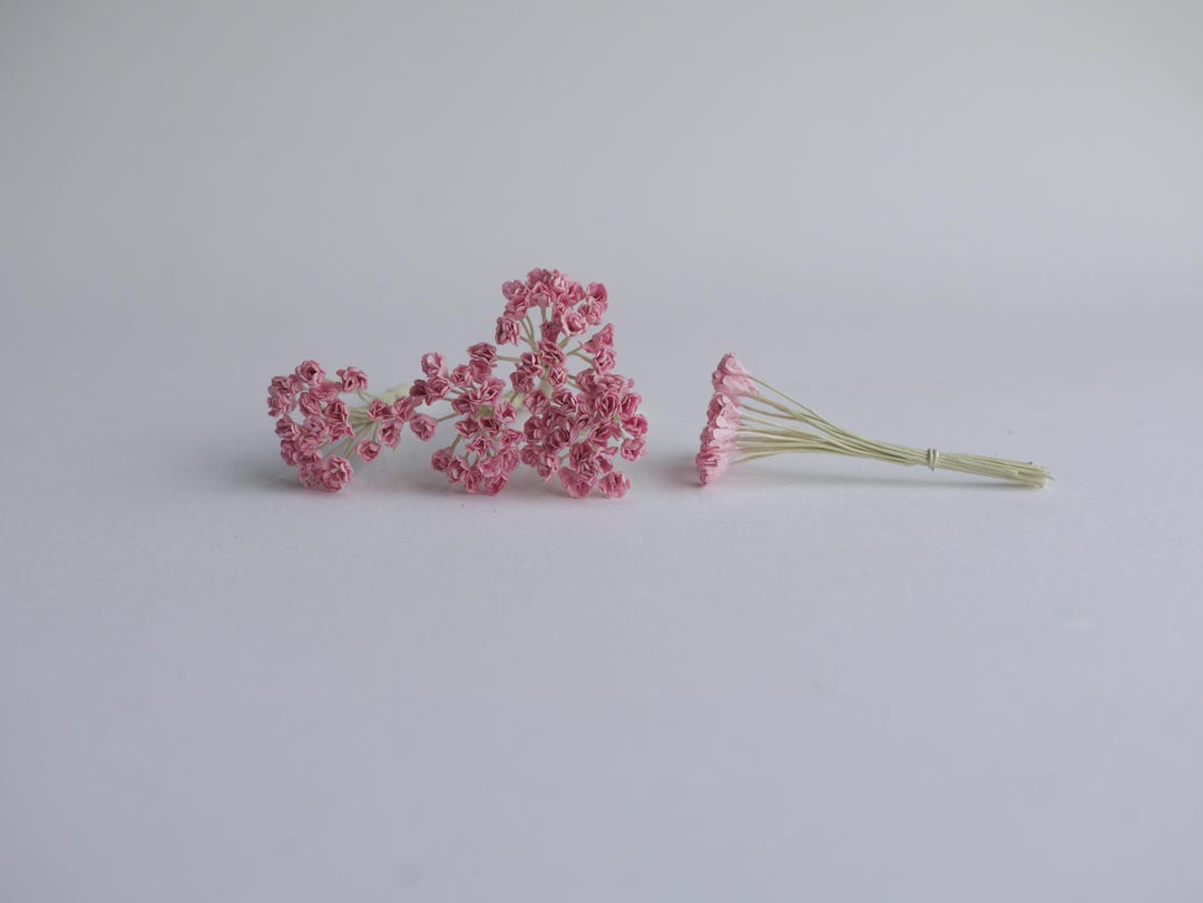 Paper Flower Small Baby Breath Flowers, DIY Wedding Artificial Decor ...