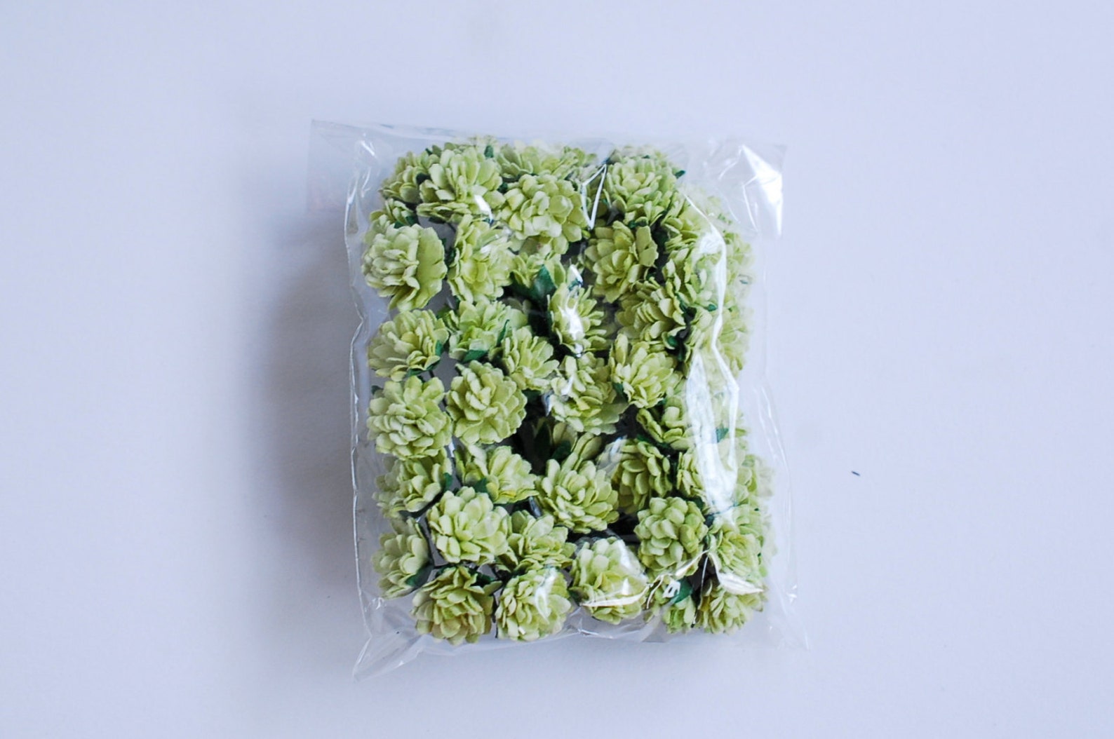 Paper Flower, 50 Baby Breath, Green Color. - Etsy