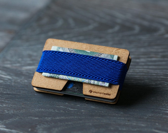Slim Wooden Wallet, Credit Card Holder, Men's and Women's Wallet, Wood ...