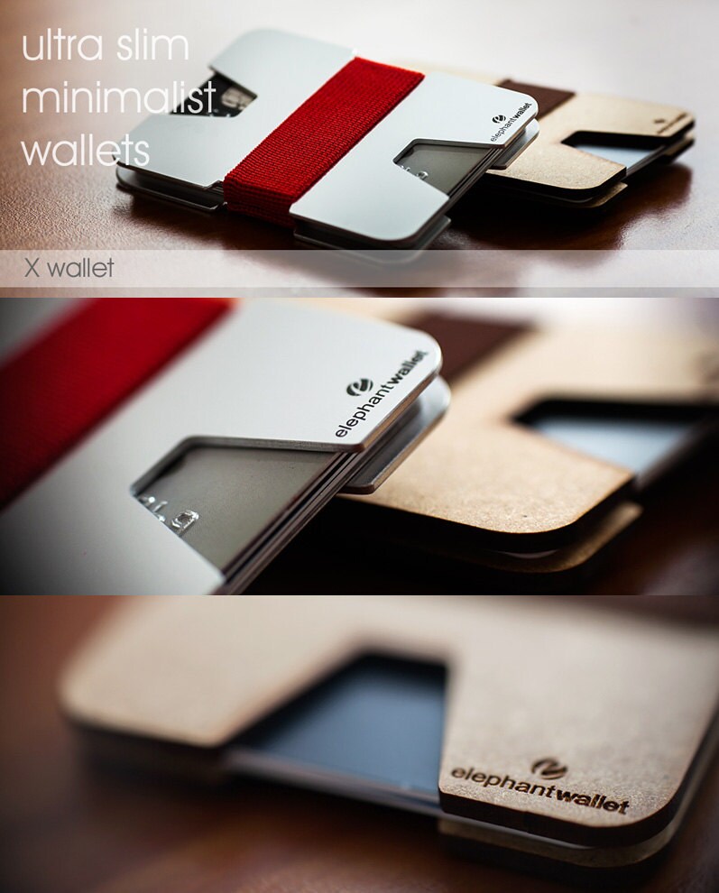 Thin Wallet Credit Card Wallet Mens and Womens Wallet Slim - Etsy
