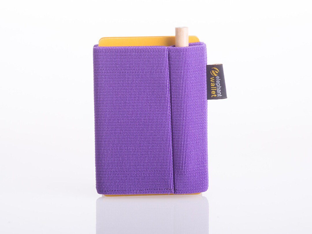 Card Wallet for a Woman, Credit Card Holder, Purple Wallet, Color ...