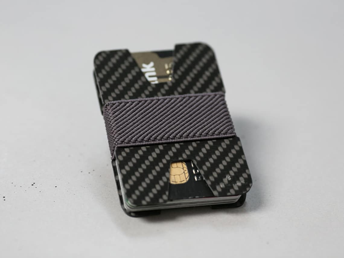 Carbon Fiber Wallet Credit Card Holder Men's Wallet - Etsy