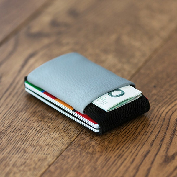 Leather Credit Card Wallets for Men - Etsy