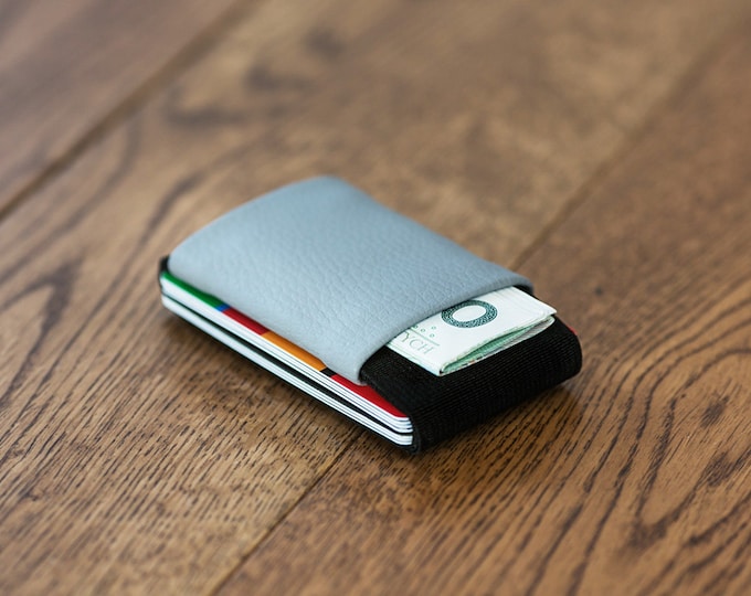 Cartera de cuero, cartera de cuero para hombre y mujer, cartera ...