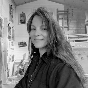 Isle of Wight Coastal Beach Art Print of Original Oil Painting "a Day ...