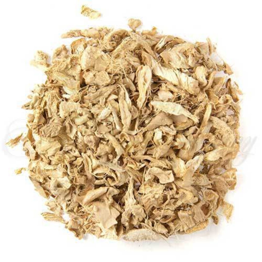 Ginger Raw Chopped Organic 4oz - Etsy