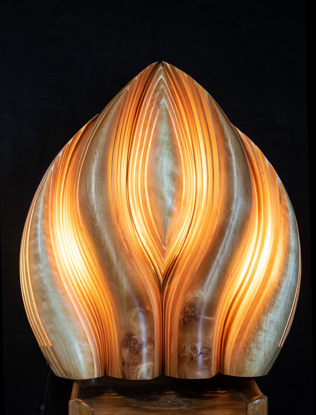 Beautiful Lamp, Light Sculpture Adoration - Etsy