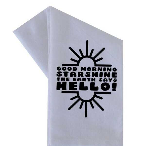 Good Morning Towel - Etsy