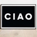 CIAO Poster - Instant Download - Hello in Italian - Modern Wall Art ...