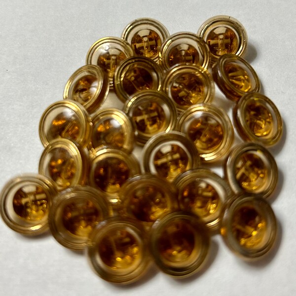 Amber Buttons - Etsy