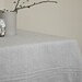 Dining/ Kitchen Table Serving- Vintage Looks -washed Linen Tablecloth ...
