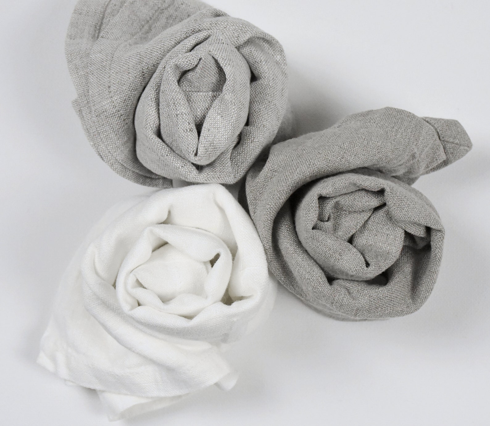 Plain White Linen Table Runner Handmade Rustic Home Decor - Etsy