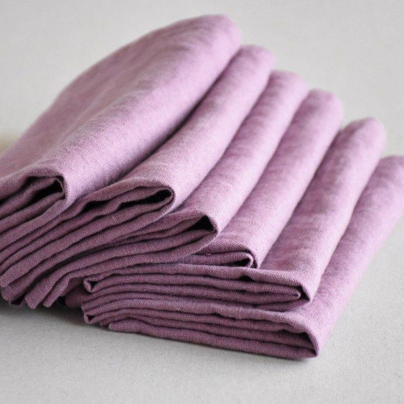 Lilac Napkins - Etsy