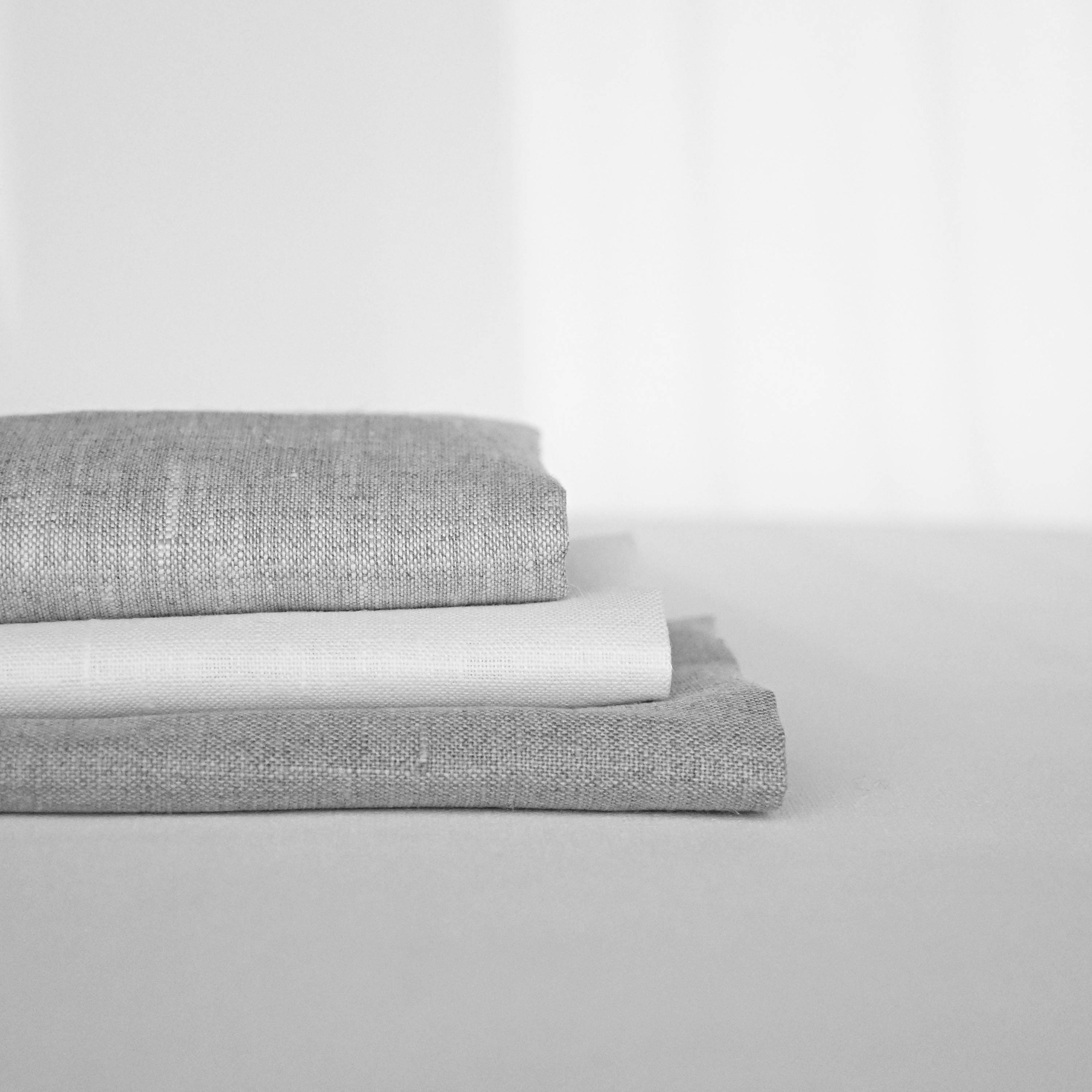 White linen napkins set of 6 celebrations napkins wedding | Etsy