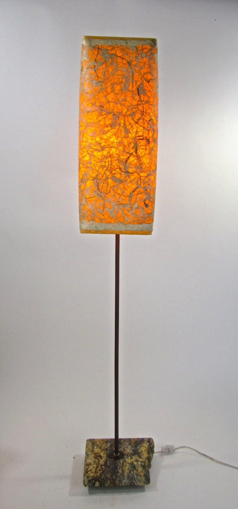 Warm Color Lamp | Handmade Lamp | Table Lamp Shade | Paper Lamp ...