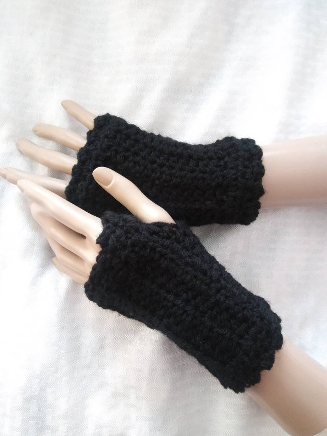 Fingerless Wrister Gloves - Etsy