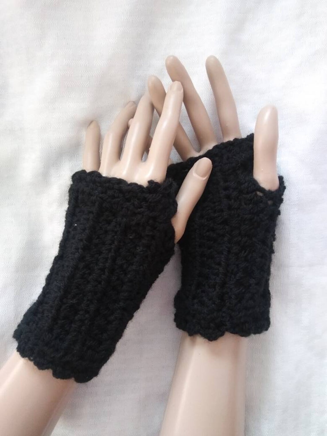Fingerless Wrister Gloves - Etsy