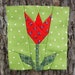 Tulip Paper Pieced Quilt Pattern in PDF - Etsy