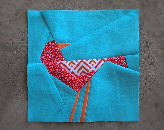 Bird 2 Paper Pieced Quilt Pattern in PDF - Etsy