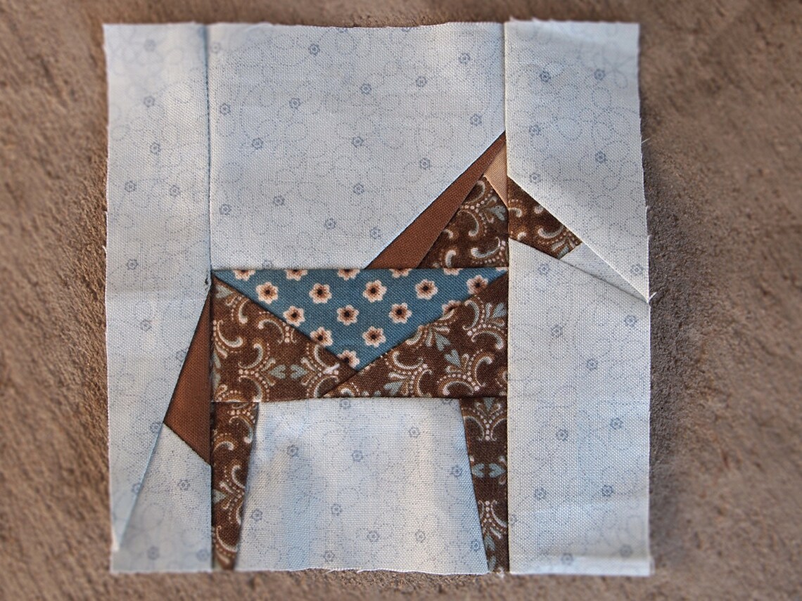 Horse Paper Pieced Quilt Pattern in PDF | Etsy