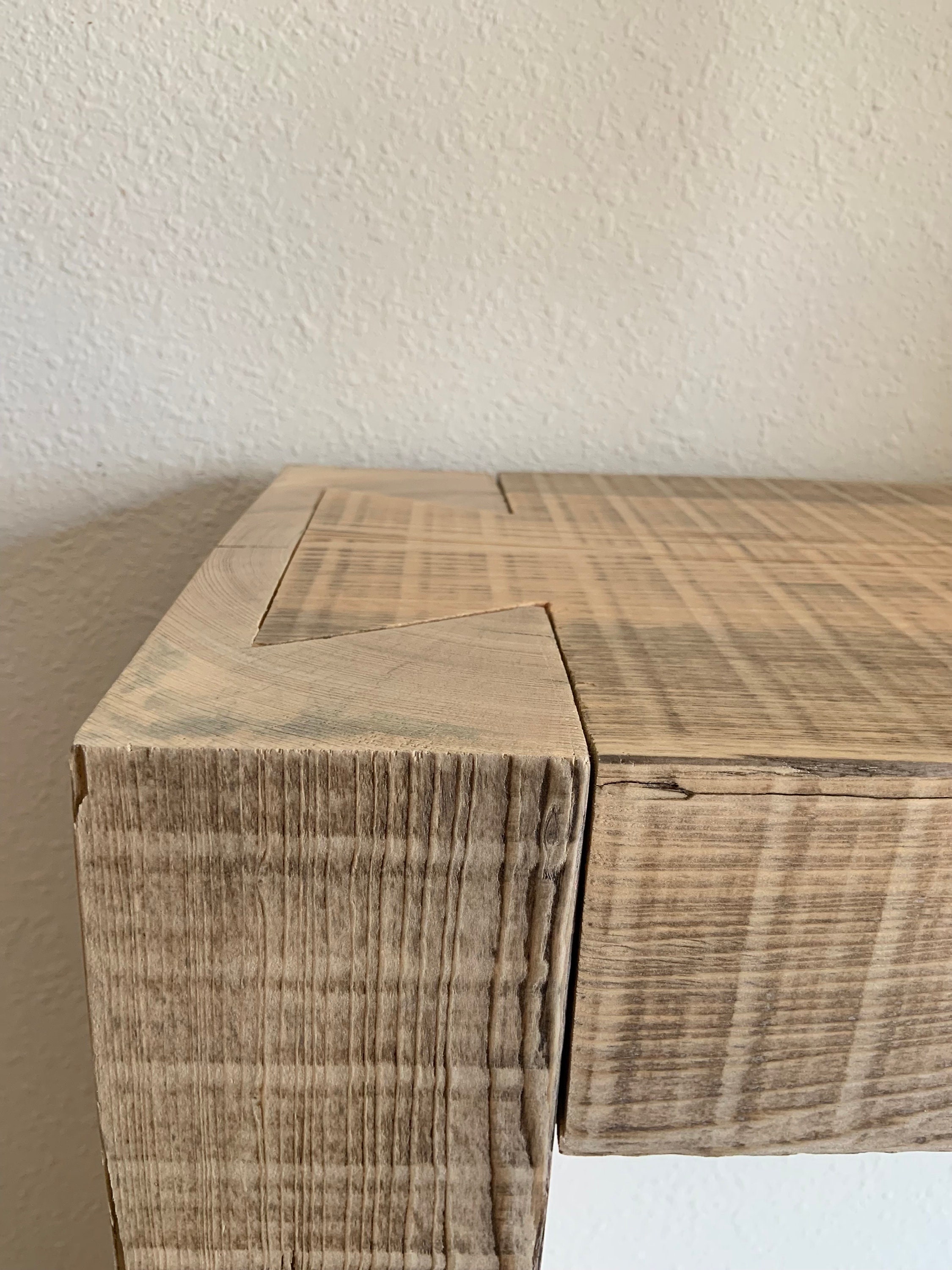 Rustic Cypress Console/entryway Table - Etsy