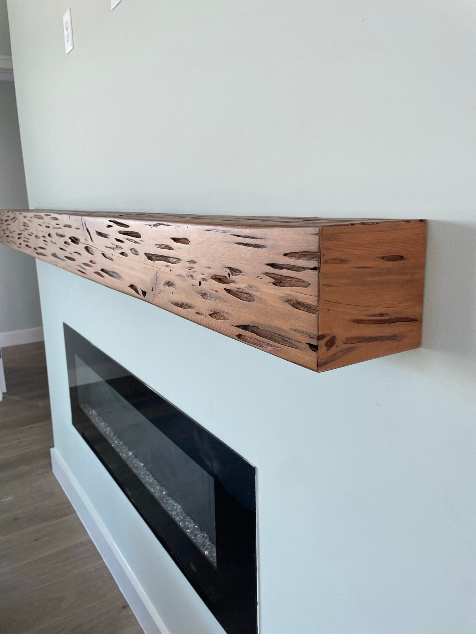 Rustic Cypress Mantel - Etsy